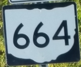 Ohio State Route 664, Hocking County