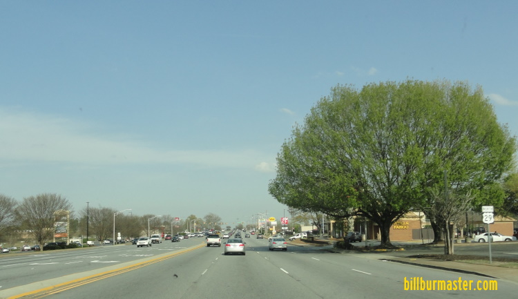 U.S. Federal Route 29; Spartanburg County, South Carolina