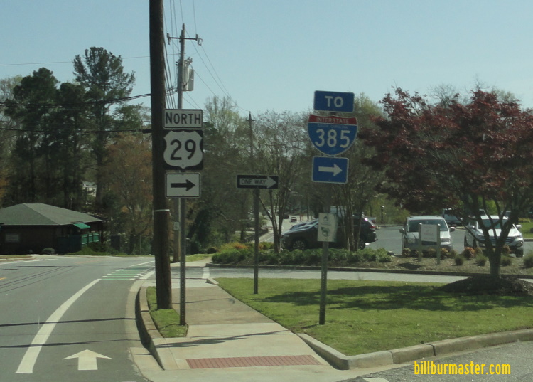 U.S. Federal Route 29; Greenville County, South Carolina