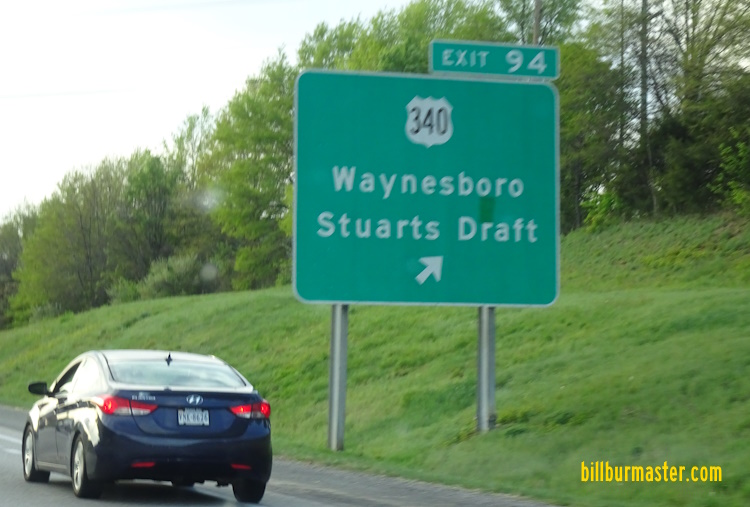 U.S. Federal Route 340; City of Waynesboro, Virginia