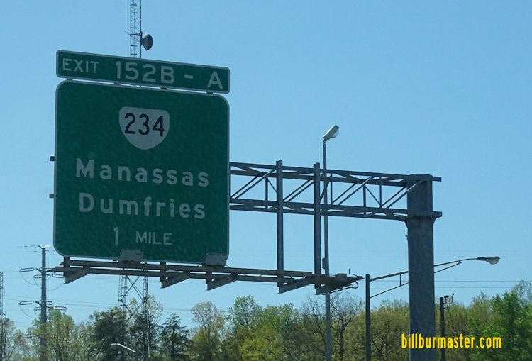 Virginia State Route 234, Prince William County-City of Manassas